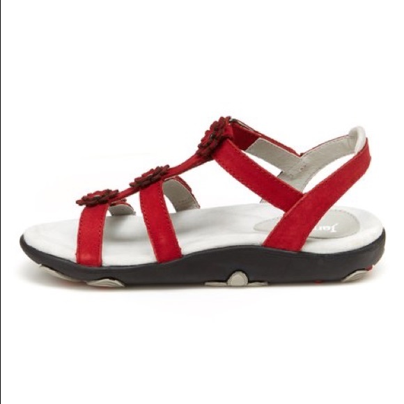 Jambu | Shoes | Jambunewsunflower Red Sandal | Poshmark